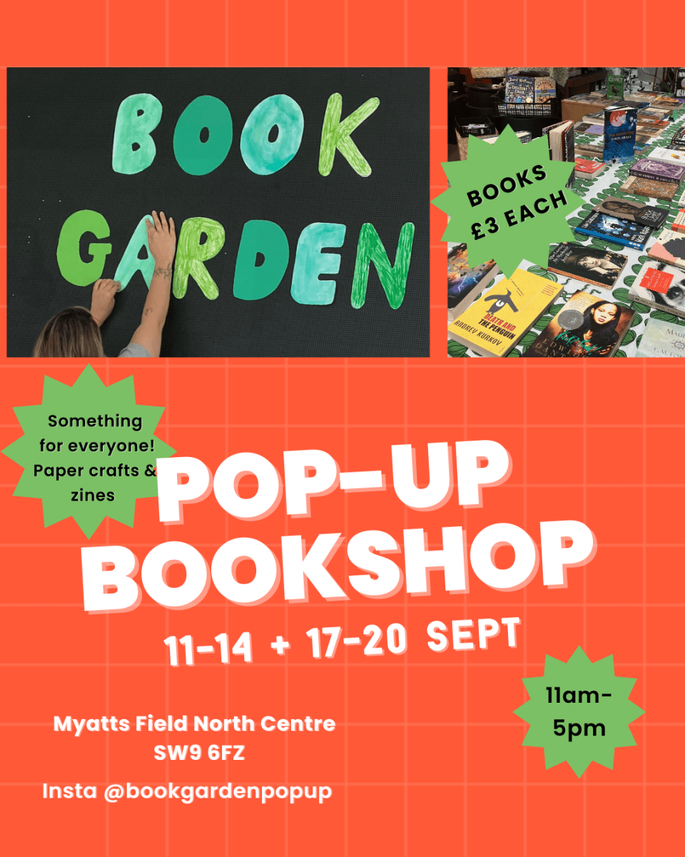 Book Garden London – London Popup Bookshop and Events